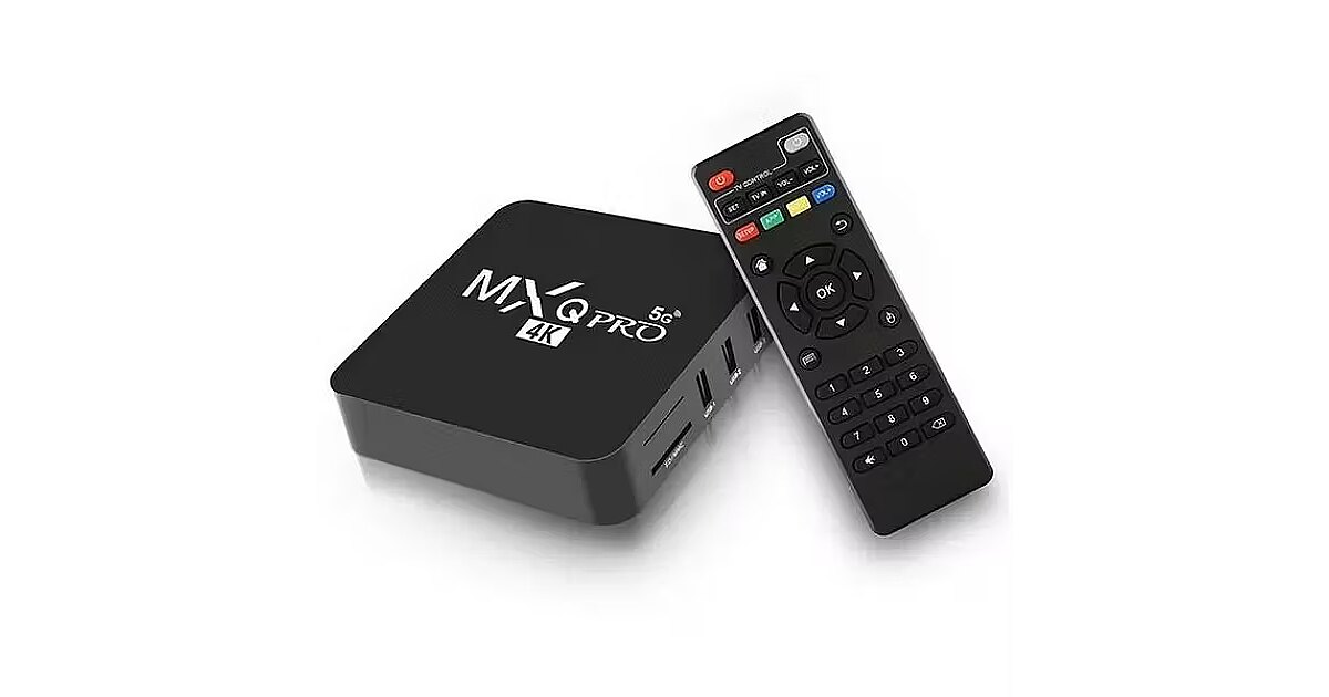 RoGer MXQ Pro 4K 5G TV Box 2GB / 16GB / Quad Core RK3228A / Android 12 ...