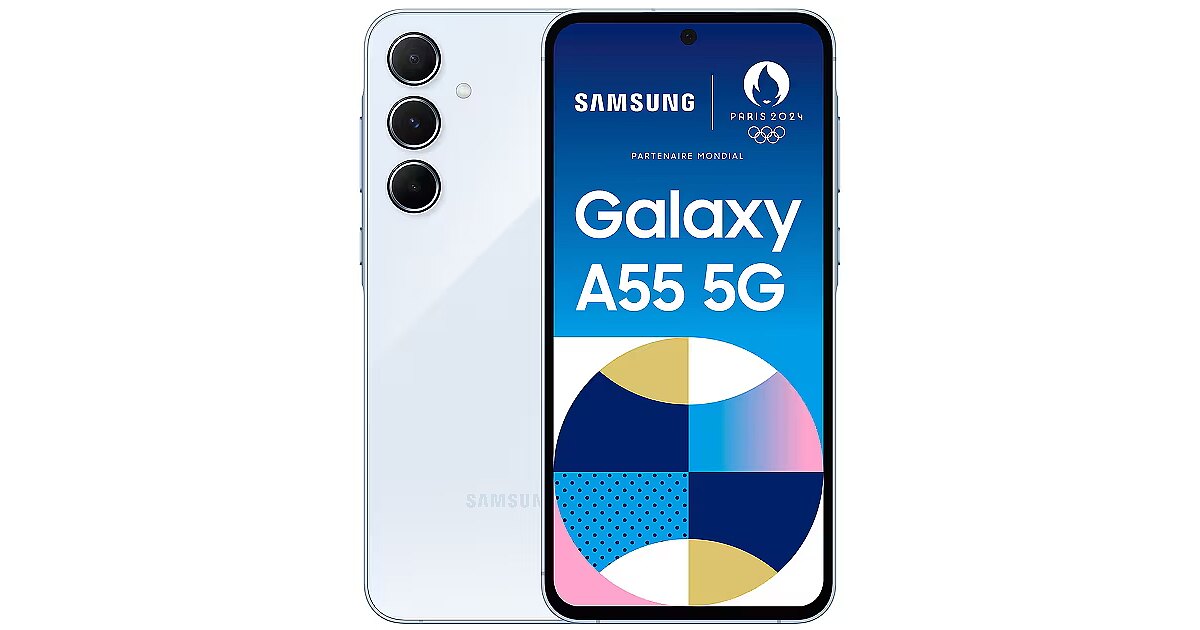Samsung Galaxy A55, 8GB/128GB, Ice Blue (SM-A556BLBAEUE)