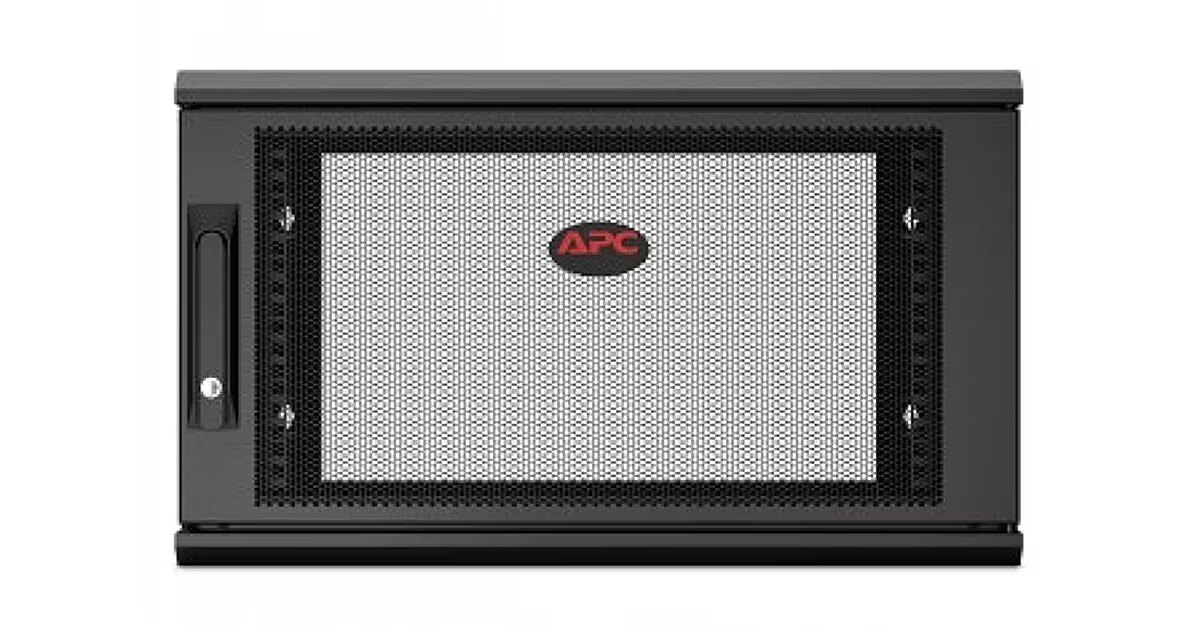 APC NETSHELTER WX 6U SINGLE HINGED WALL-MOUNT ENCLOSURE 400MM DEEP ...