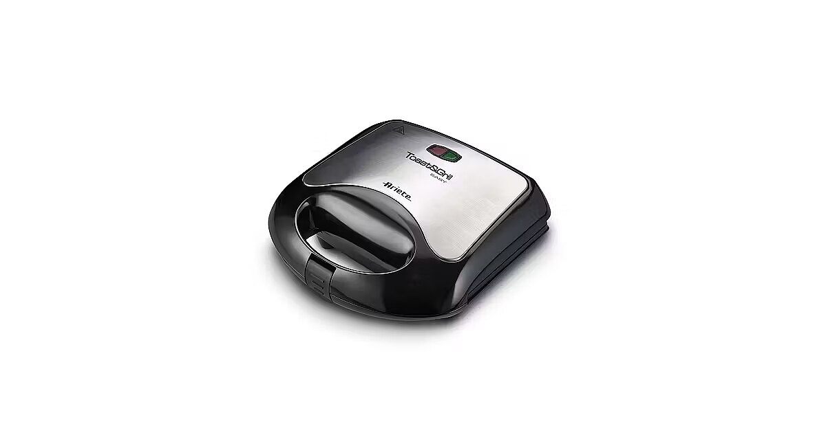 Ariete Toast & Grill Easy, Black/Silver (1980)