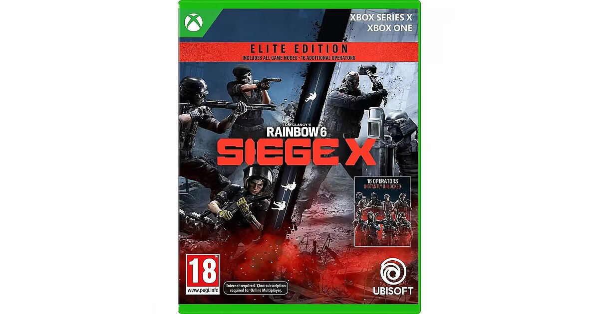 Ubisoft Game Xbox One/Xbox Series X Tom Clancy Rainbow Six Siege X ...