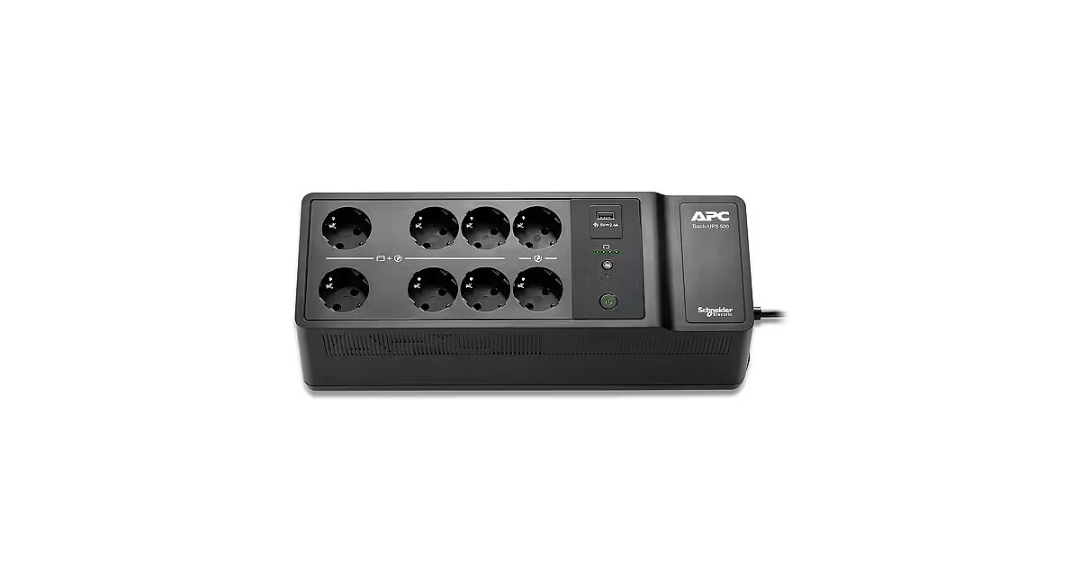 APC Back-UPS BE500G2-GR, 500VA 300W (BE500G2-GR)