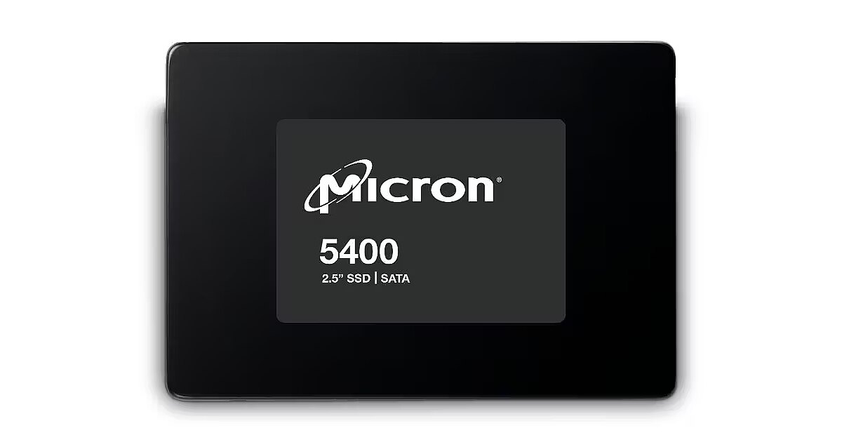 Micron SSD drive 5400 PRO 7680GB MTFDDAK7T6TGA-1BC1ZABYYR ...