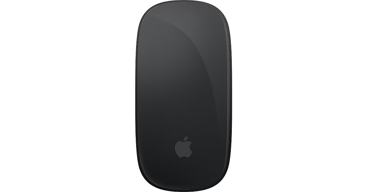 Apple Magic Mouse, Multi-Touch Surface, Black (MXK63ZM/A)