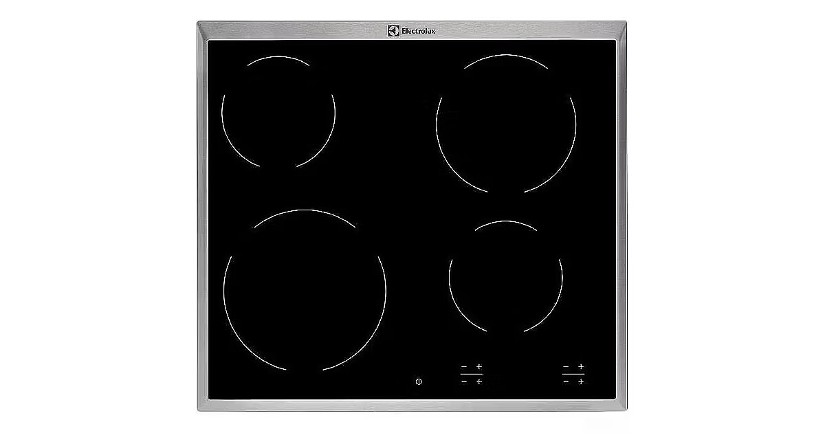 Electrolux Electrolux, width 57.6 cm, steel frame, black - Built-in ...