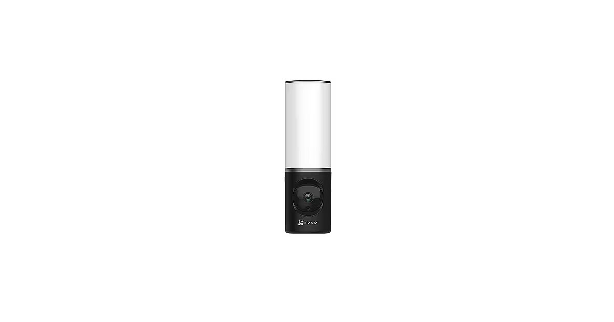 EZVIZ Wall-Light Camera, 1440p, 4MP, 2.8mm, App, Black & White ...