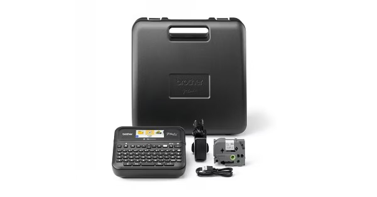 Brother PT-D610BT - LABEL PRINTER FOR PC WITH COLOUR DISPLAY ...