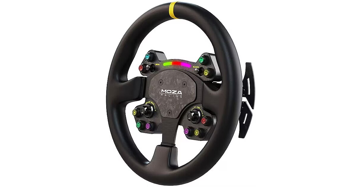 Moza Racing RS V2 Steering Wheel, Round (RS25)