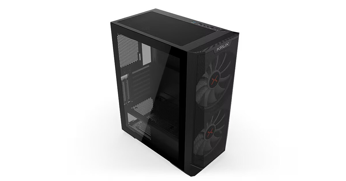 Krux Vortex, Tempered Glass, Black (KRX0094)