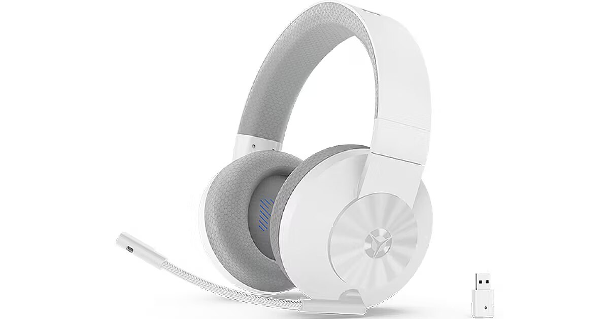 Lenovo Legion H600 Wireless Gaming Headset, Stingray (GXD1C98345)