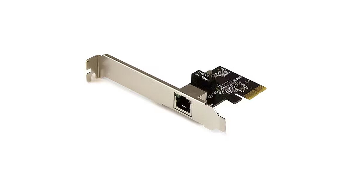 Startech 1-PORT GIGABIT NIC - PCIE CARD W/ INTEL I210-AT CHIP PCIE IN ...