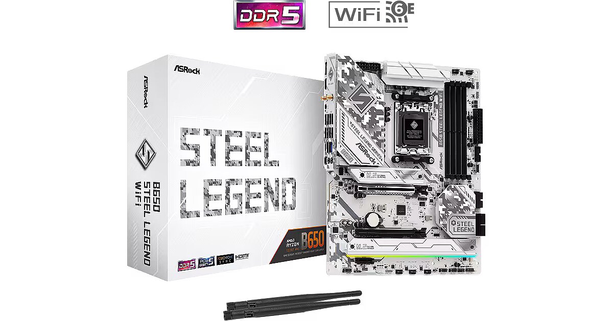 ASRock B650 Steel Legend WiFi (B650 STEEL LEGEND WIFI)