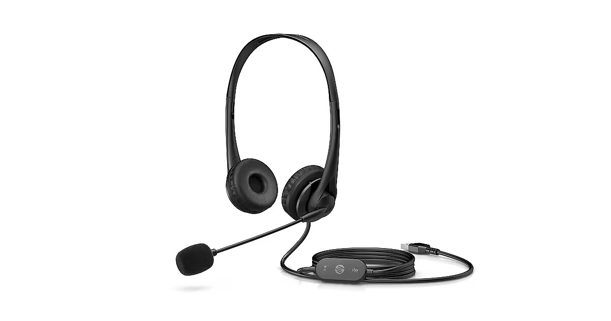 Hewlett Packard Stereo USB Headset G2 (428H5AA#ABB)