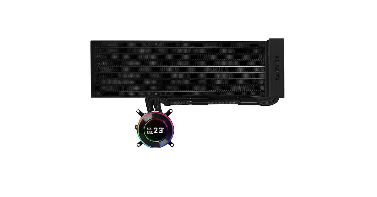 Lian Li HydroShift II LCD-C 360N Fanless, Black (GHS2LCD36B)