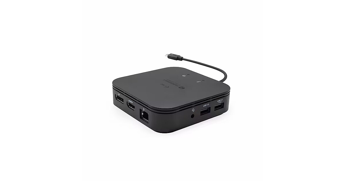 i-tec Thunderbolt 3 Travel Dock Dual 4K Display, PD 60W + Universal Charger 77 W ...