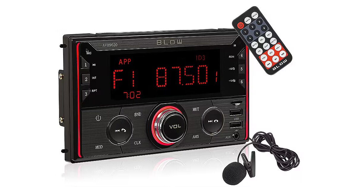 Blow Car radio AVH-9620 2DIN RDS RGB (78-335#)