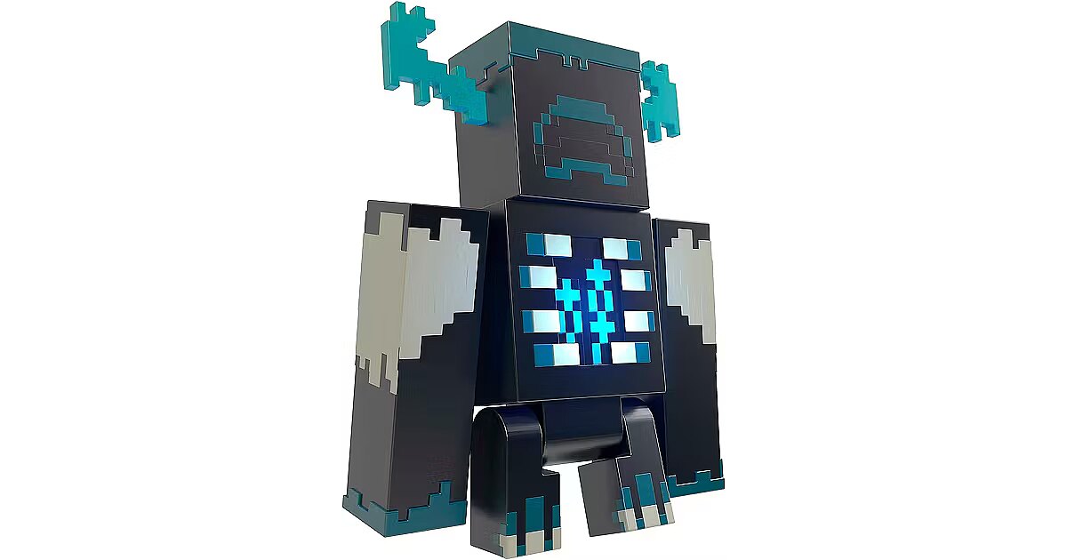 Mattel Minecraft The Warden Game Character (HHK89)