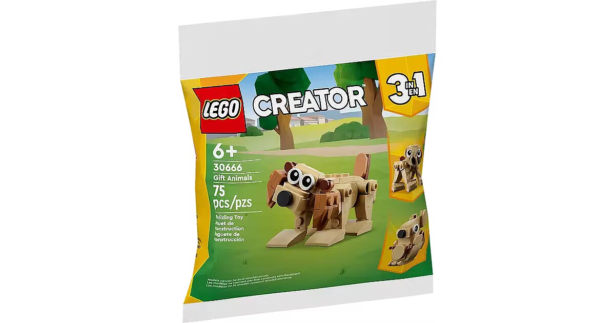 Lego Gift Animals & Aurora's Forest Playground (30666)
