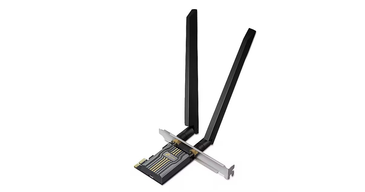 TP-LINK Archer TBE400E BE6500 Wi-Fi 7 Bluetooth 5.4 PCIe Adapter ...