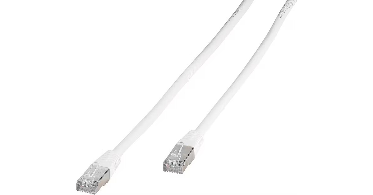 Vivanco network cable CAT 6 3m, white (45370) (45370)
