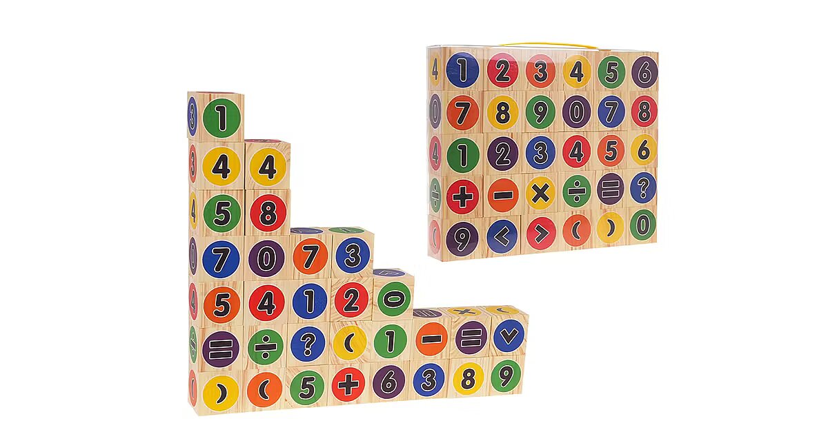 RoGer Educational cubes "Mathematics" (RO-TH-86300)