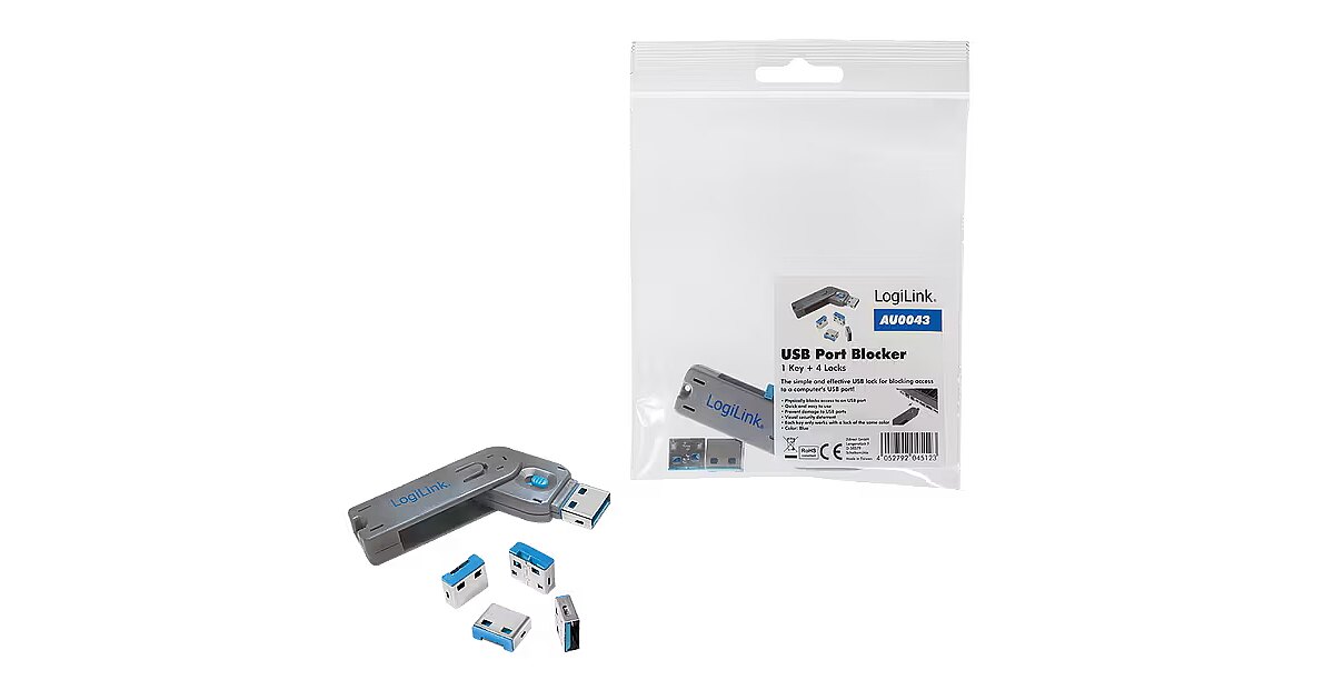 Logilink - USB port blocker (AU0043)