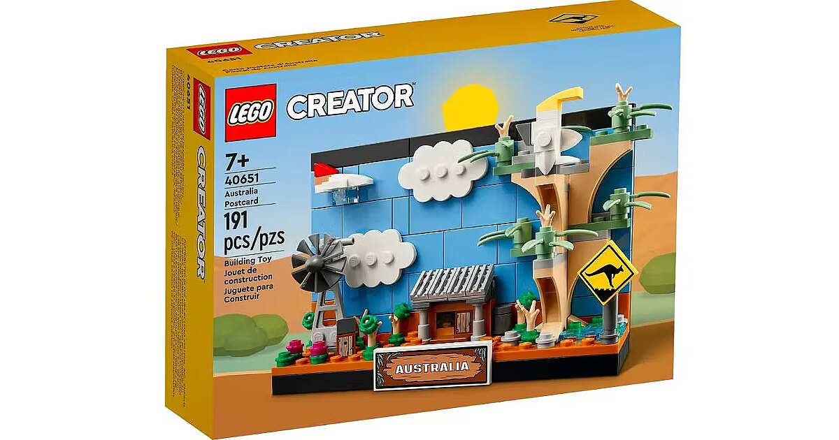 Lego Australia Postcard (40651)