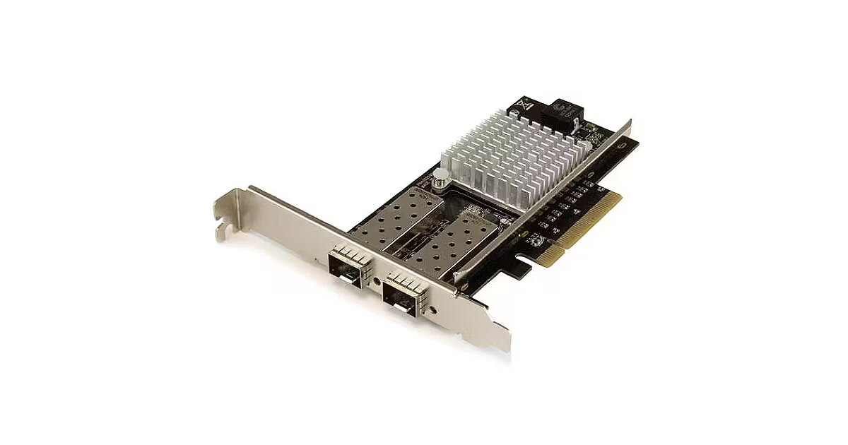 Startech 2-PORT 10G FIBER NIC-OPEN SFP+ OPEN SFP AND INTEL 82599 ...