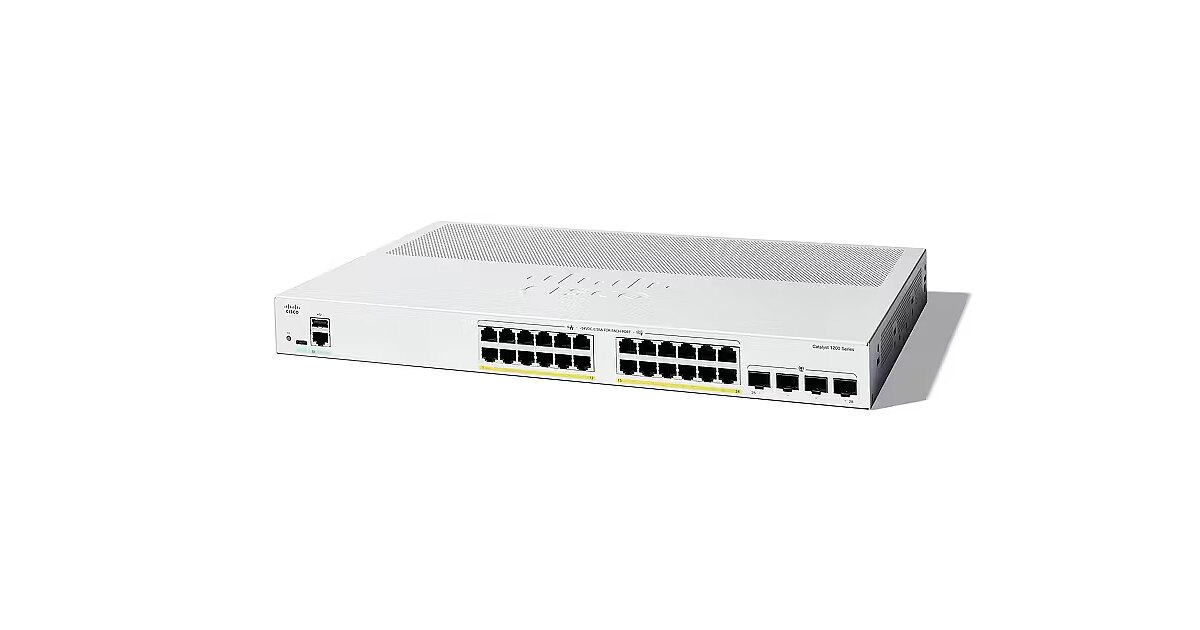 CISCO CATALYST 1200 24-PORT 4X1G SFP (C1200-24T-4G)