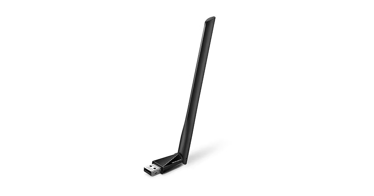 Mercusys MU6H, AC650 High Gain Wireless Dual Band USB Adapter (MU6H)