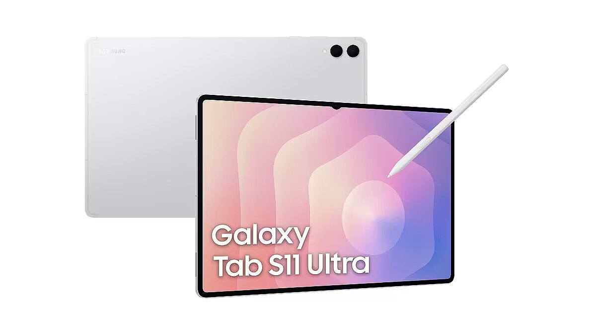 Samsung Galaxy Tab S11 Ultra 5G, 12GB/256GB, Platinum Silver (SM ...