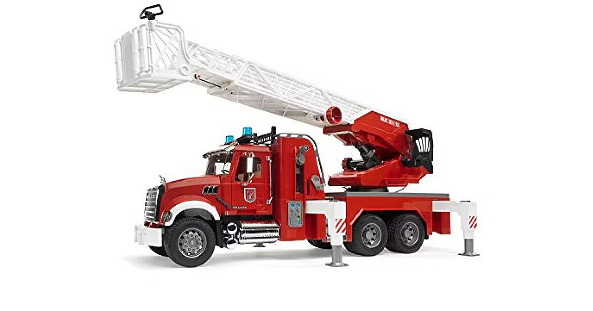 Bruder MACK Granite Fire Truck Car - (02821)