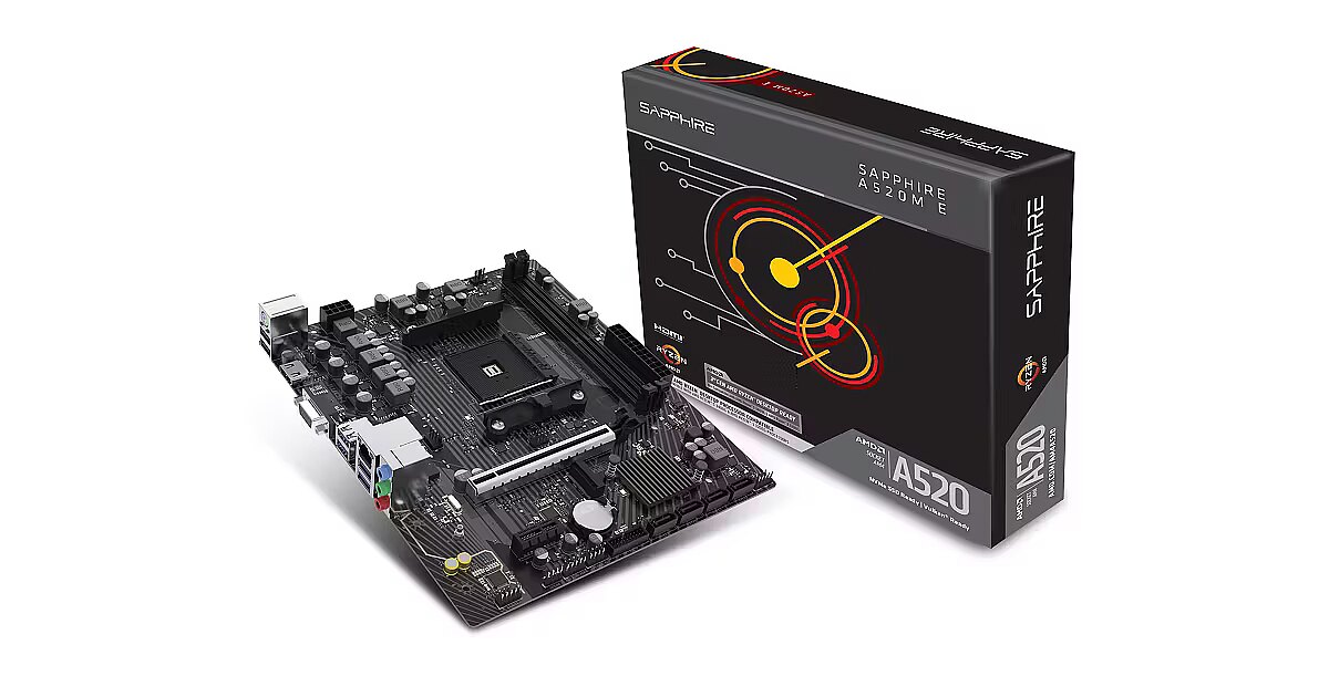 Sapphire A520M-E (52119-04-40G)
