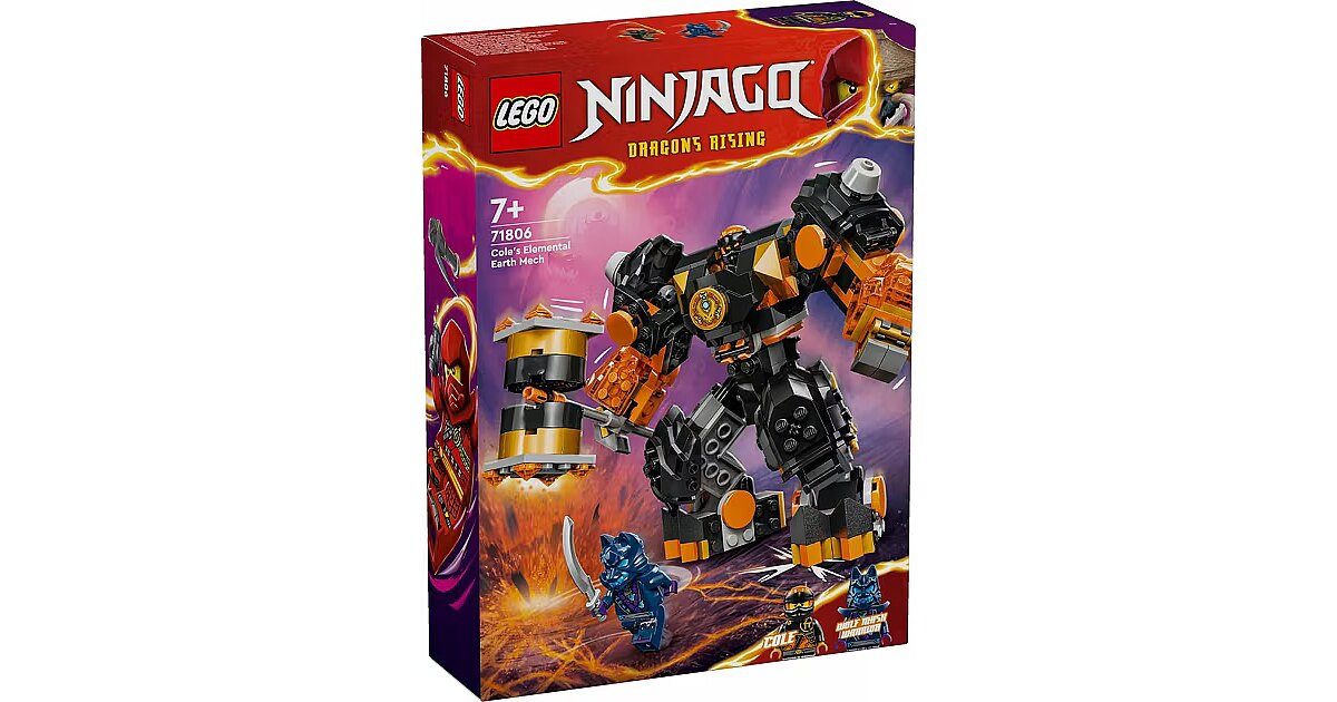 Lego Cole's Elemental Earth Mech (71806)