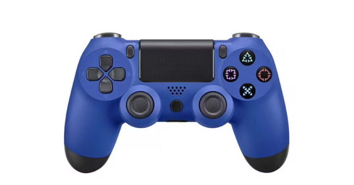 RoGer PlayStation DualShock 4 v2 Wireless Game Controller for PS4 / PS ...