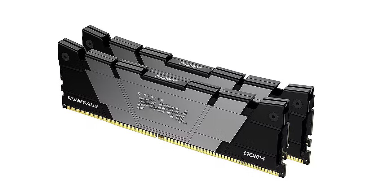 Kingston 64GB, DDR4, 3600MHz, CL18, Kit of 2, Fury Renegade ...
