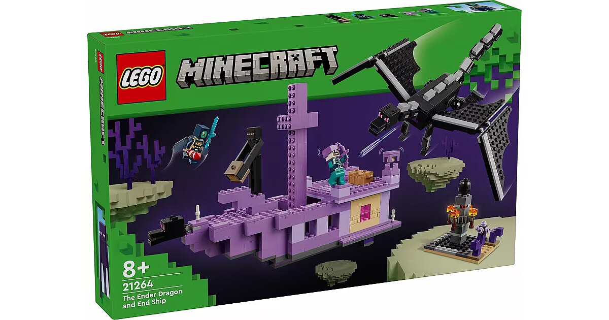 Lego The Ender Dragon and End Ship (21264)