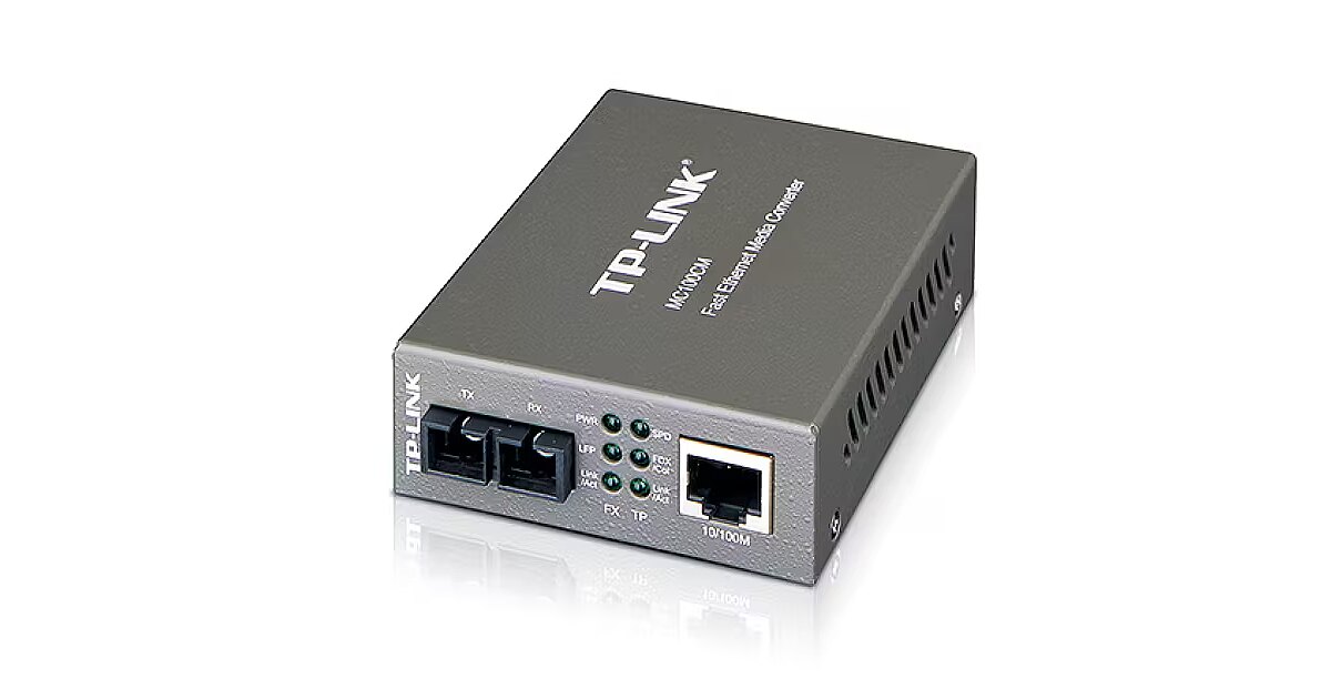 TP-LINK MC100CM, 10/100Mbps Multi-Mode Media Converter (MC100CM)