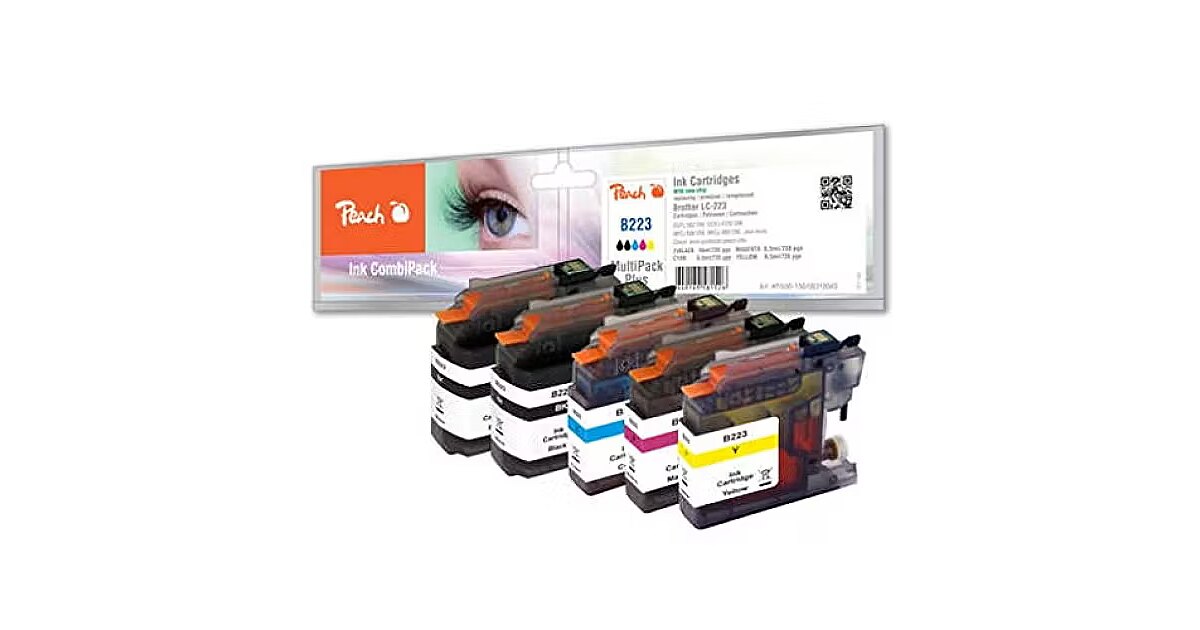 Peach ink MP PLus LC-223 Brother (PI500-135)