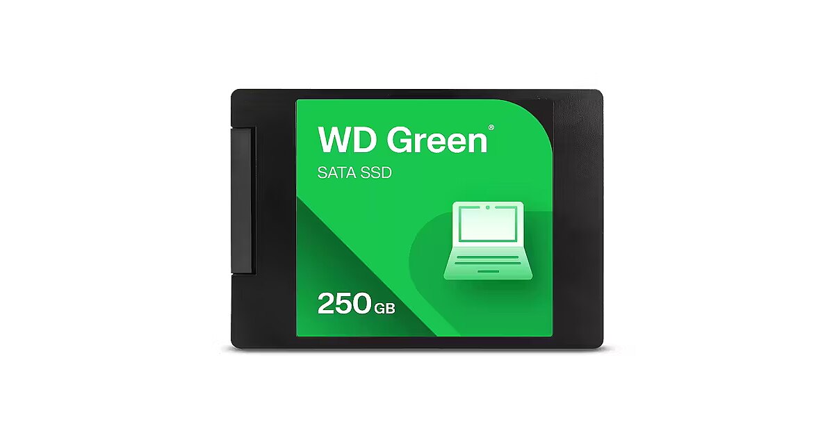 Western Digital Green SATA SSD, 250GB (WDS250G5G0A-00CPT0)