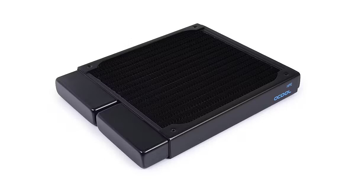 Alphacool NexXxoS HPE-20 Radiator 140mm - schwarz (14443)