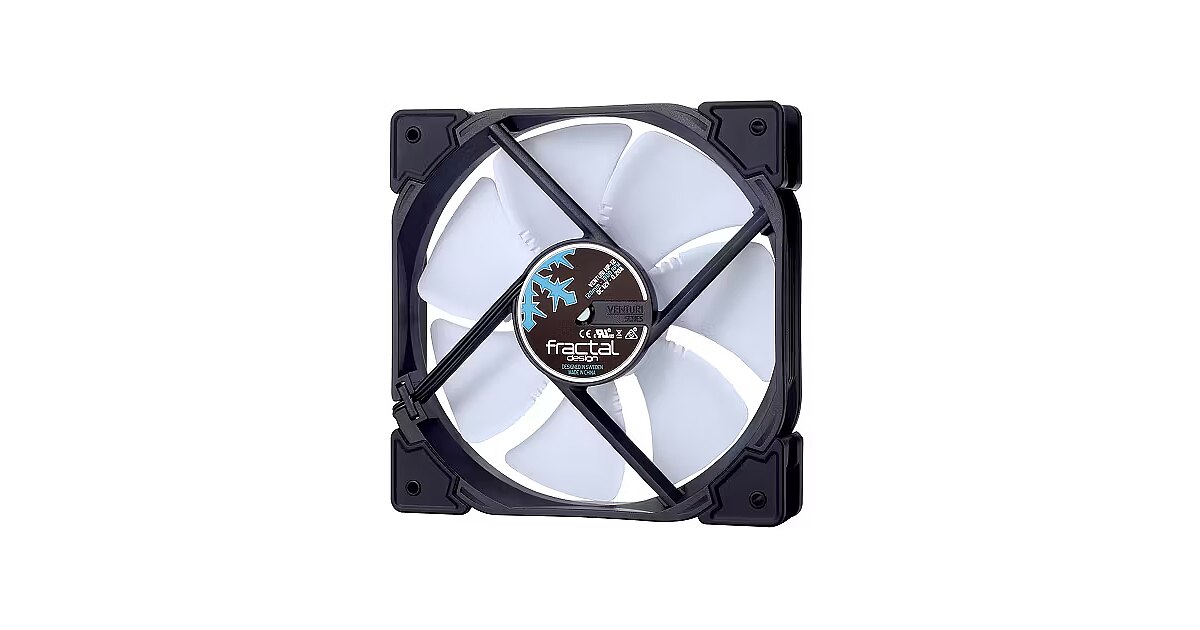 Fractal Design Venturi HP-12 PWM, White (FD-FAN-VENT-HP12-PWM-WT)