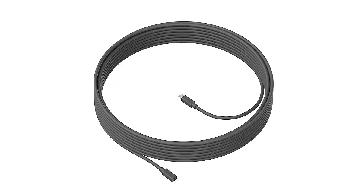 Logitech MEETUP 10M MIC CABLE GRAPHITE WW (950-000005)