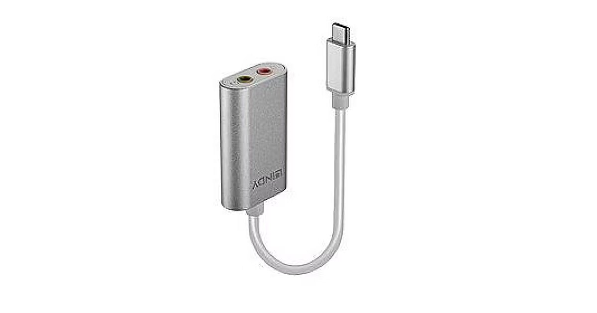 Lindy I/O CONVERTER USB-C TO AUDIO (42711)