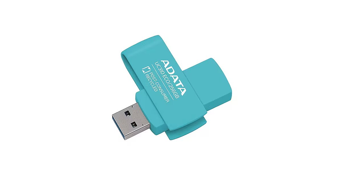 ADATA UC310, 256GB, ECO, Blue (UC310E-256G-RGN)