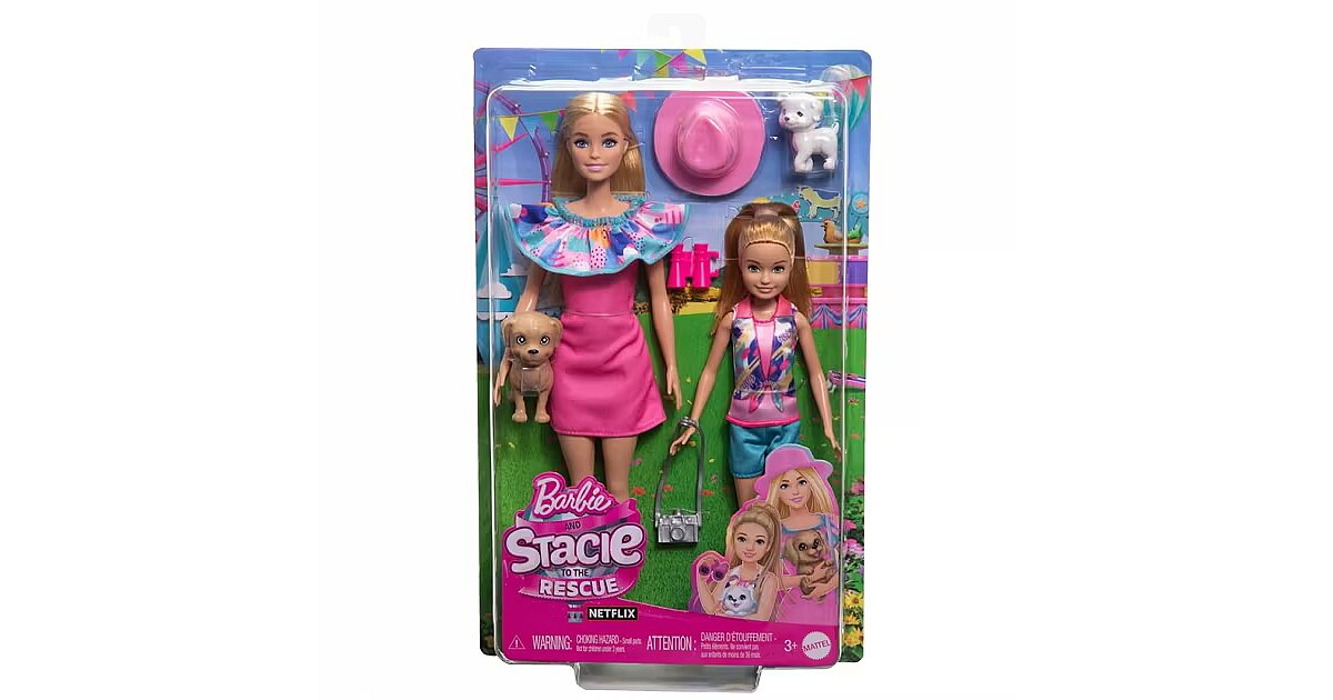Mattel Dolls Barbie and Stacie 2-pack (HRM09)
