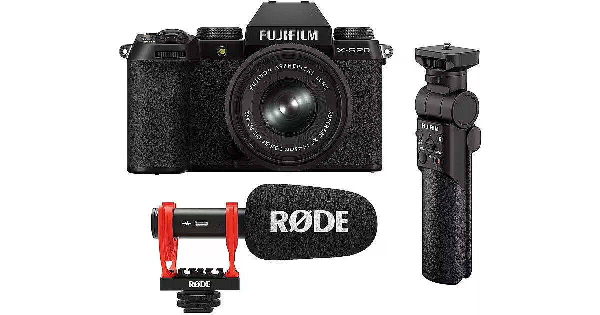 Fujifilm X-S20 + XC 15-45mm Vlogger Kit (4007973)