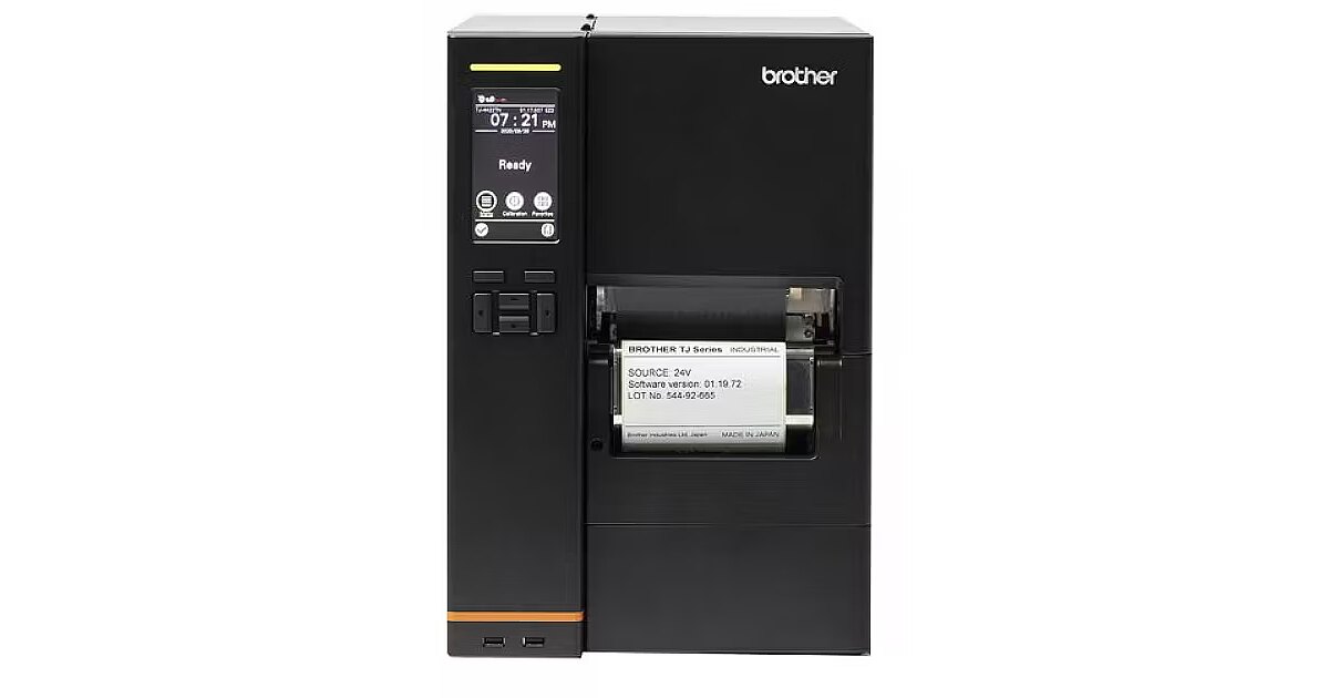 Brother BROTHER TJ-4422TN 4-INCH INDUSTRIAL HIGH VOLUME LABEL PRINTER ...