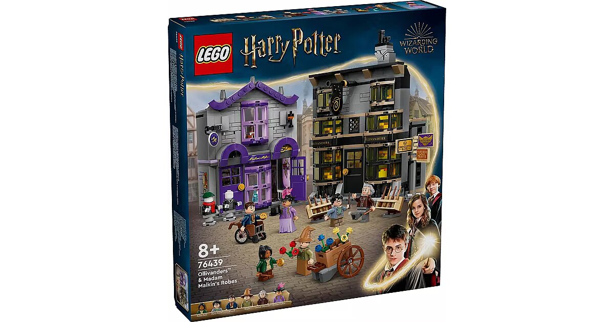 Lego Ollivanders & Madam Malkin's Robes (76439)
