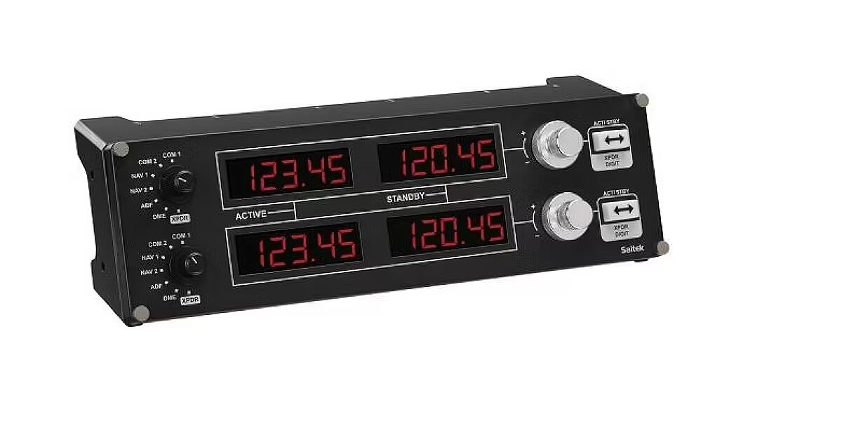 Saitek LOGI G Saitek Pro Flight Radio Panel (945-000011)